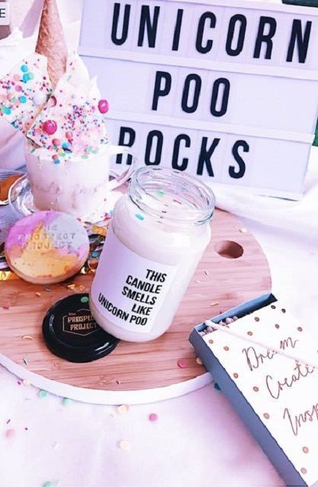 Unicorn Poo Soy Candle - The Prospect Project